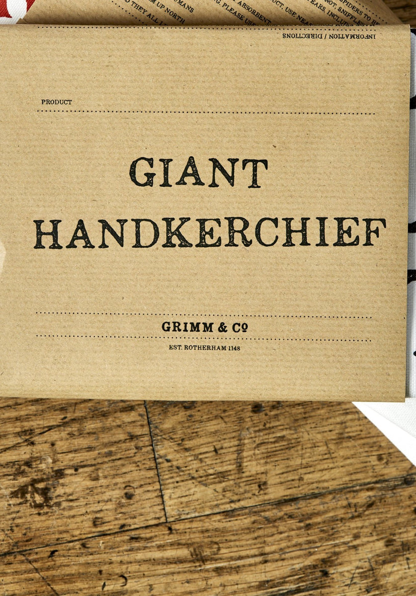 Giant Handkerchief - Literary Map of Britain – Grimm & Co